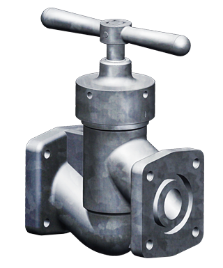 Shut-off valve for vacuum vacuum valve amk.lv.s.25.м, analogue 128-12 ...